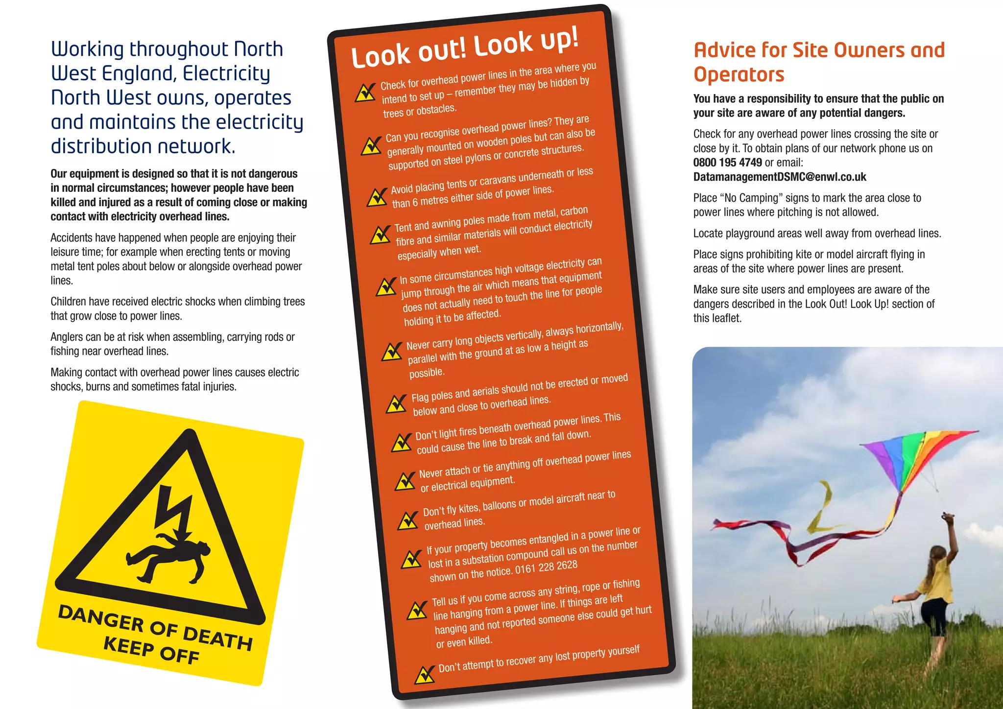 Camping and Caravaning Safety Guide - Overhead Lines | PDF
