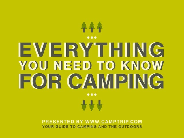 50 Great Camping Facts, Tips & Stories | PPT
