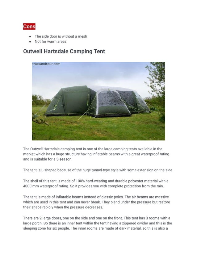 camping tent | PDF | Camping | Travel Type