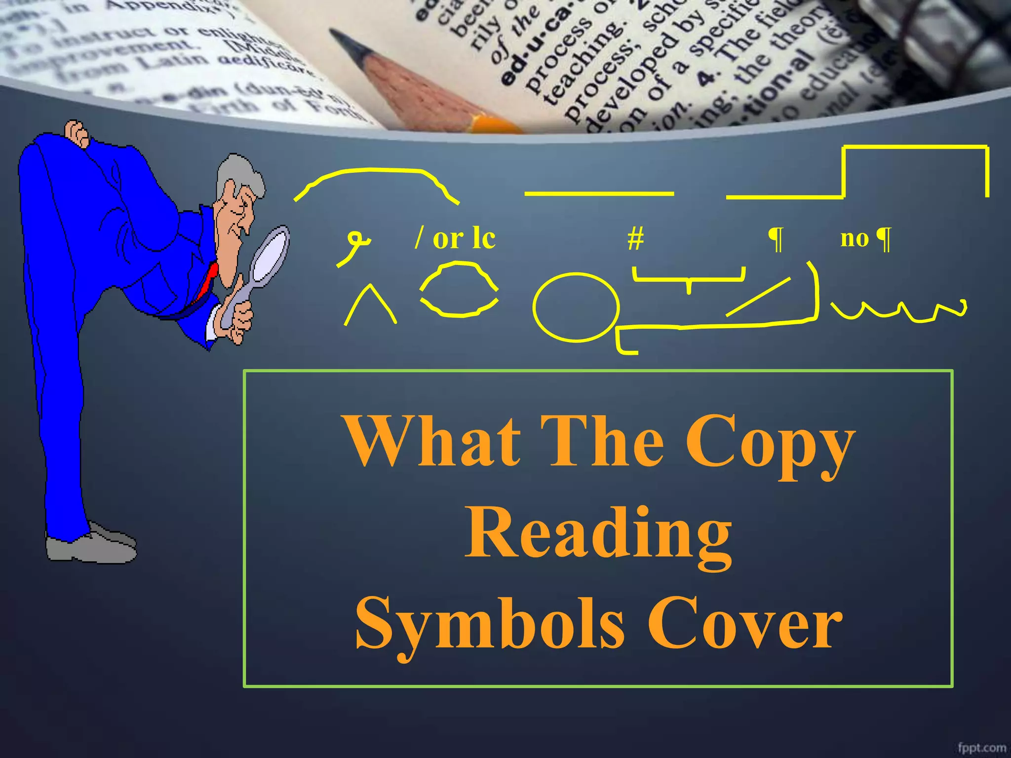 Copy Reading (Campus Journalism) | PPTX