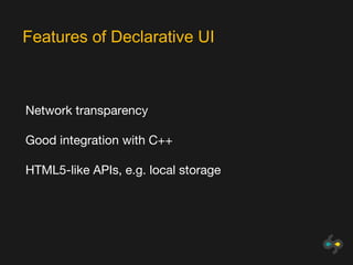 Intro to QML / Declarative UI | PPT