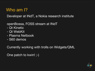 Intro to QML / Declarative UI | PPT