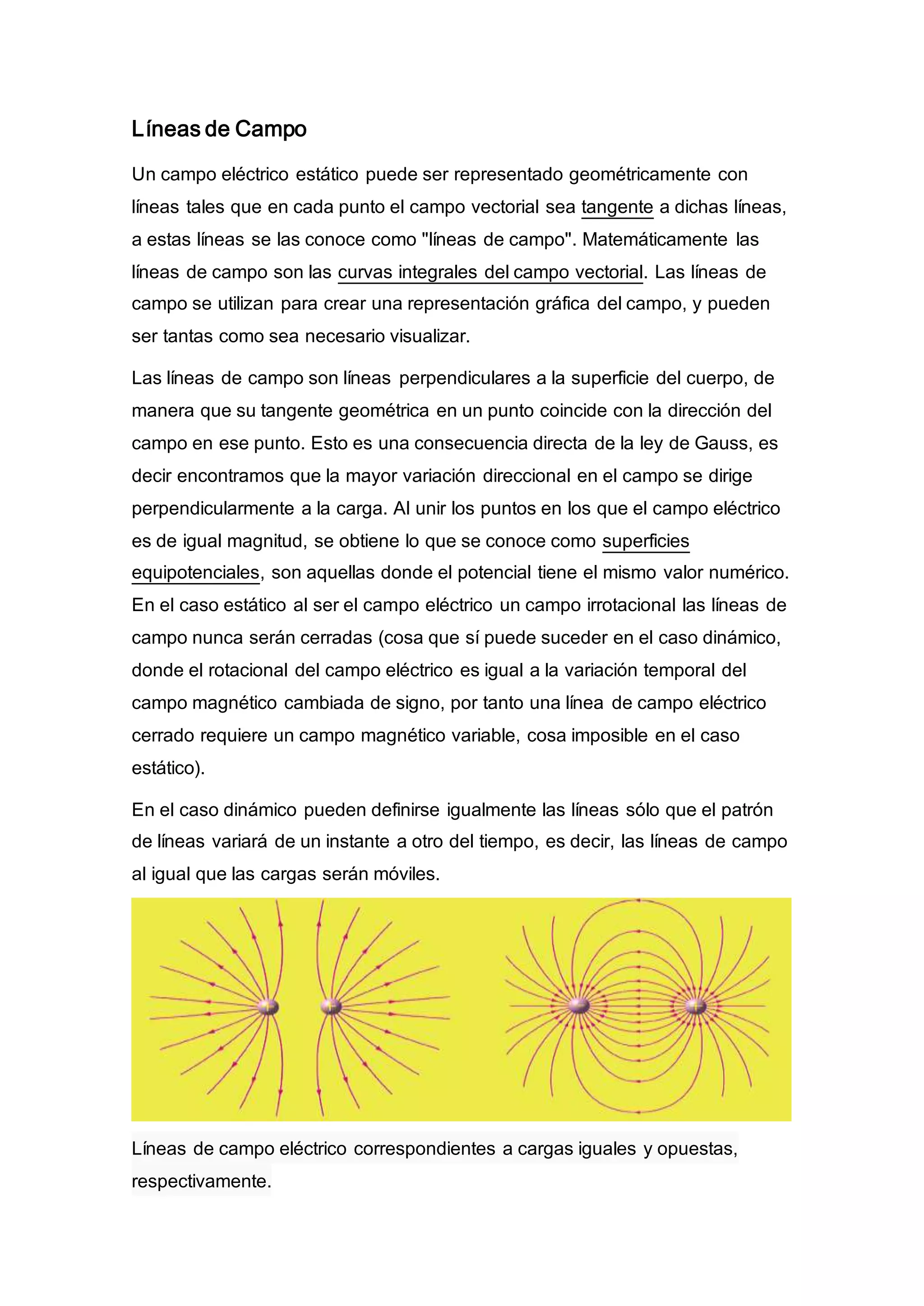 Campo eléctrico | PDF
