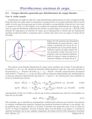 Campo electrico y distribucion de carga | PDF