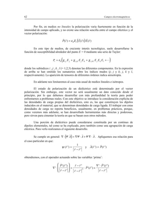 Campos electromagneticos - Teoria | PDF