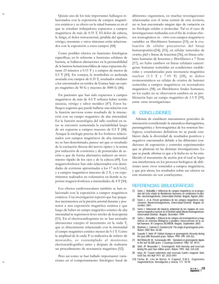 Campos magneticos y sus efectos biologicos | PDF