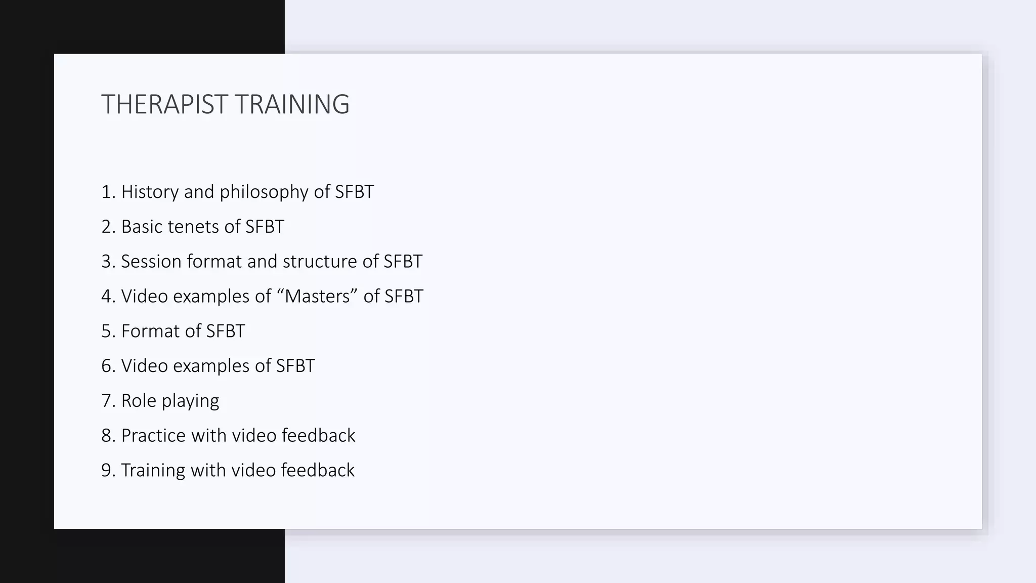 CAMP, SFBT.pptx | Physical Therapy | Wellness