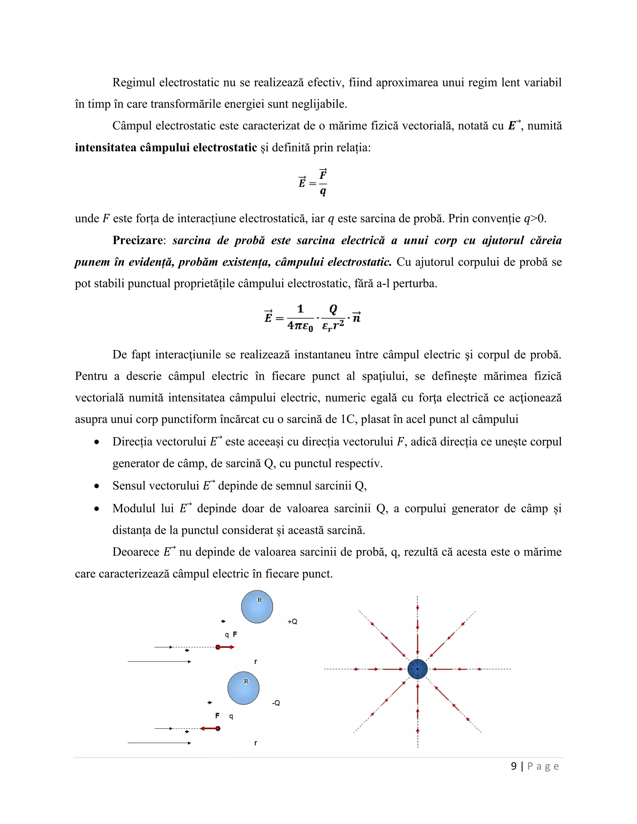 Campul electrostatic. | PDF