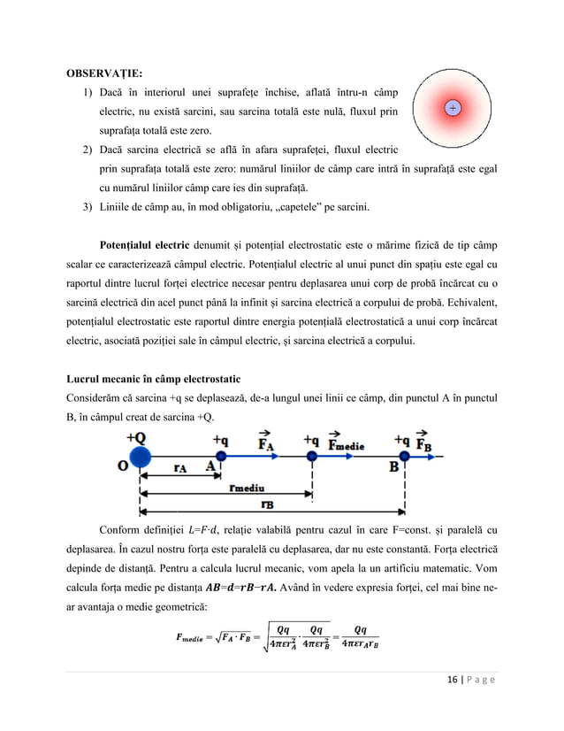 Campul electrostatic. | PDF