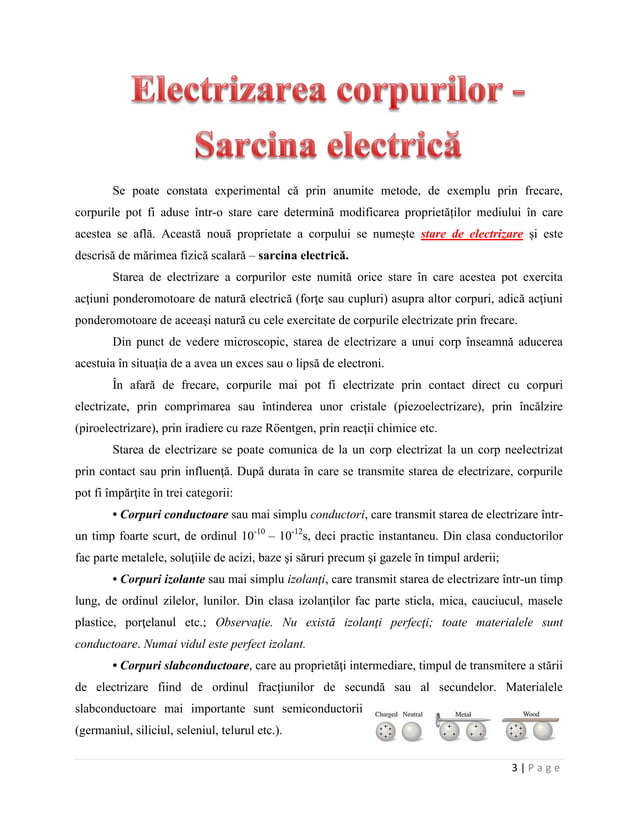 Campul electrostatic. | PDF