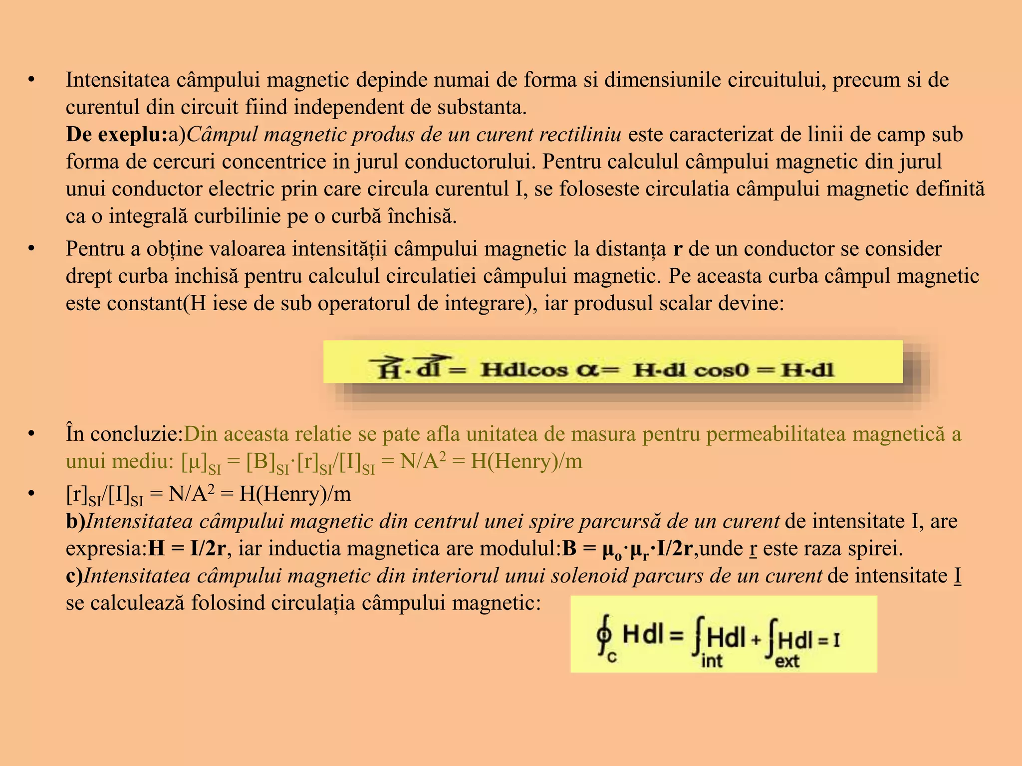 Campul magnetic | PPTX