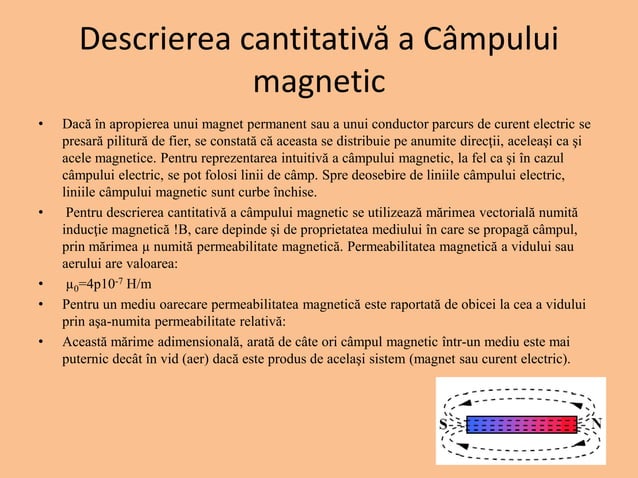 Campul magnetic | PPTX
