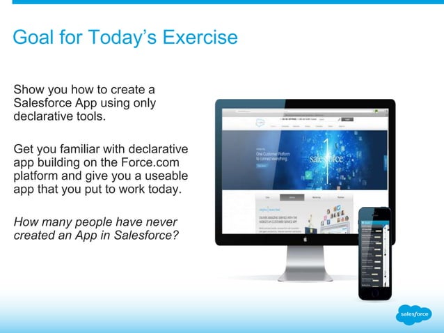 Salesforce Campus Tour - Declarative | PPTX | Computer Software and Applications | Computing