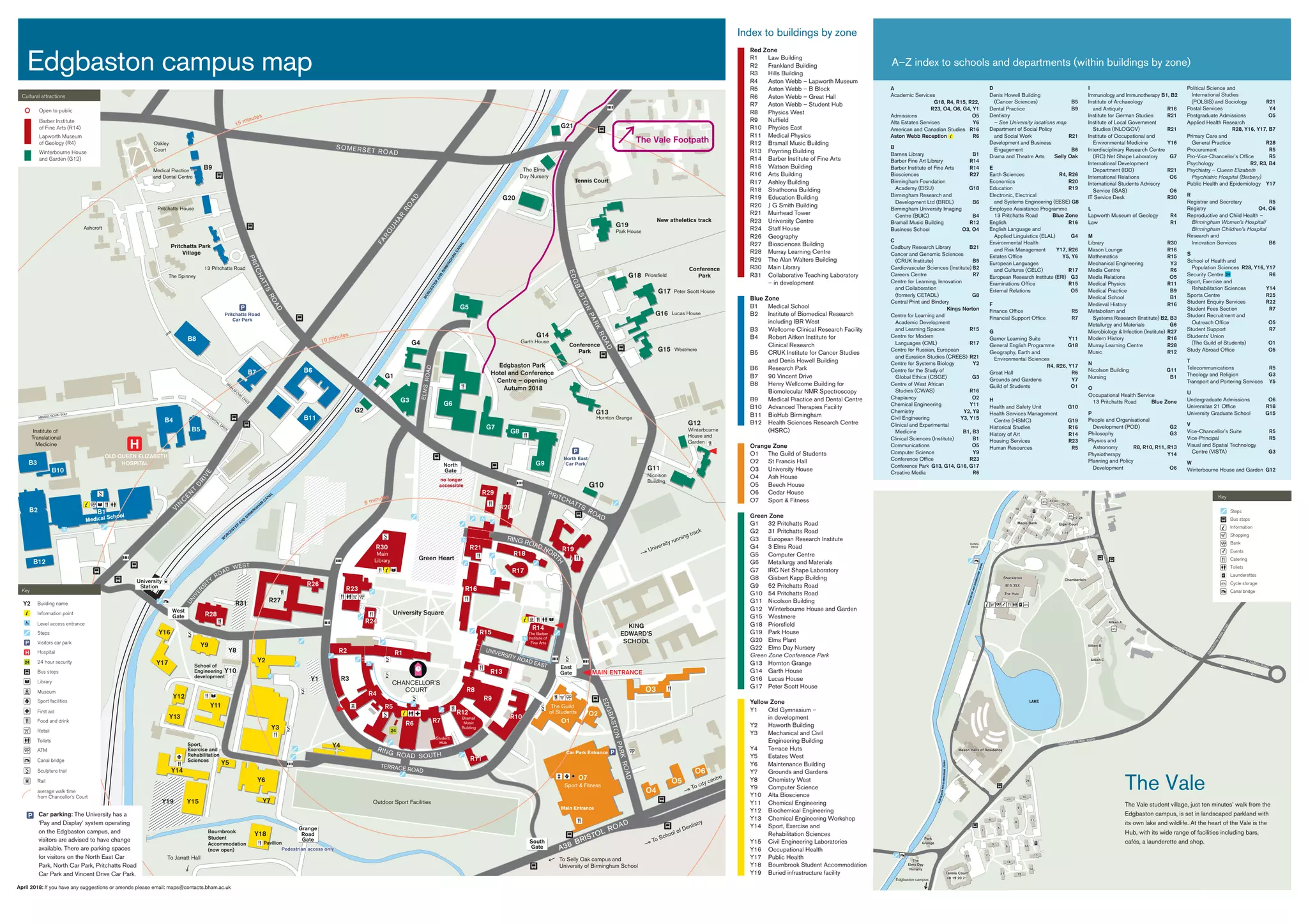 Campus visitors-map | PDF