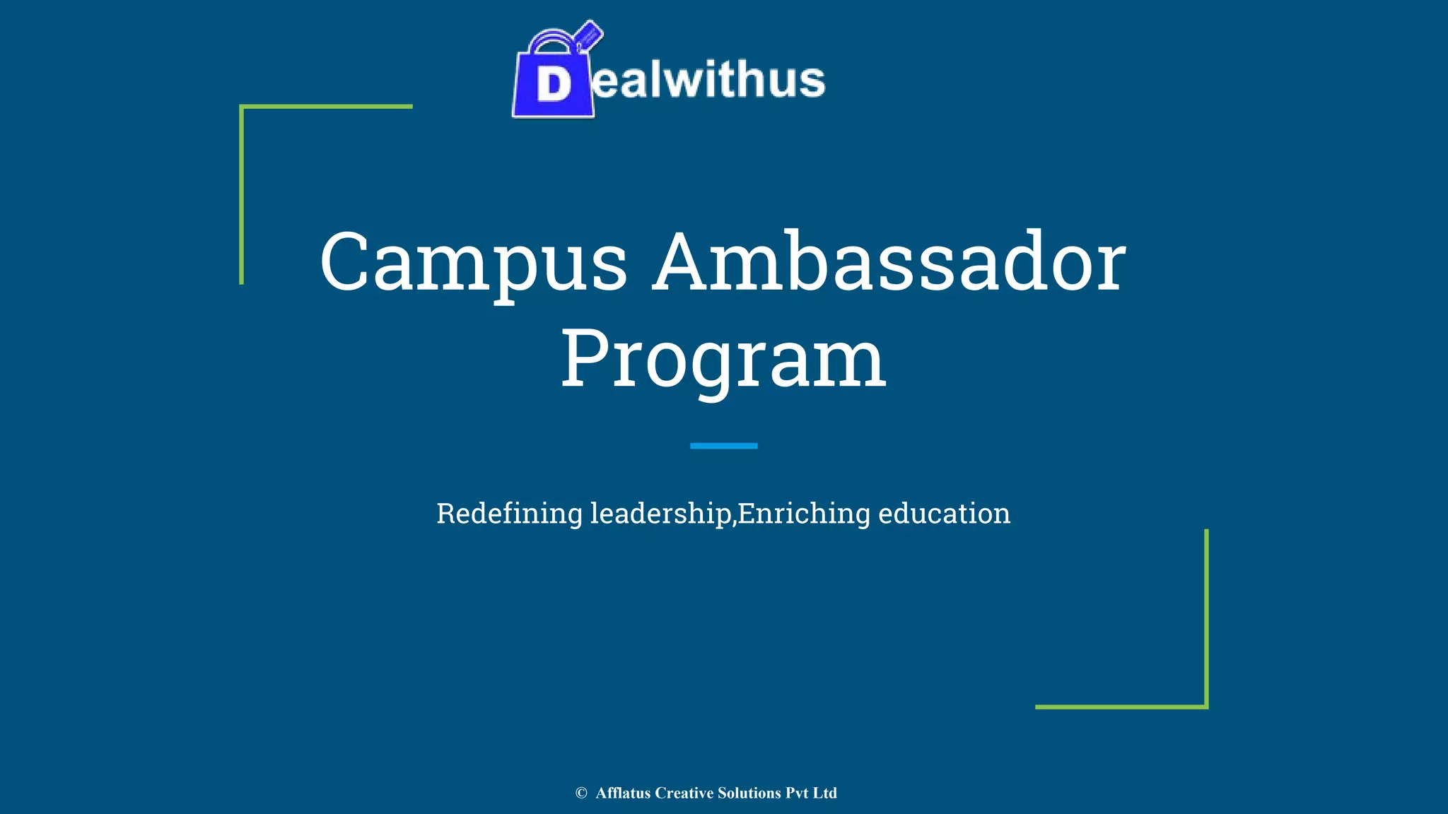 Campus ambassador program | PDF