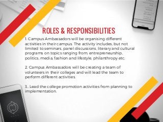 Gomti Connect Campus Ambassador Program | PPT | Free Download