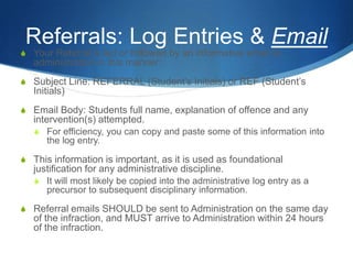 Campus & Classroom Discipline | PPT