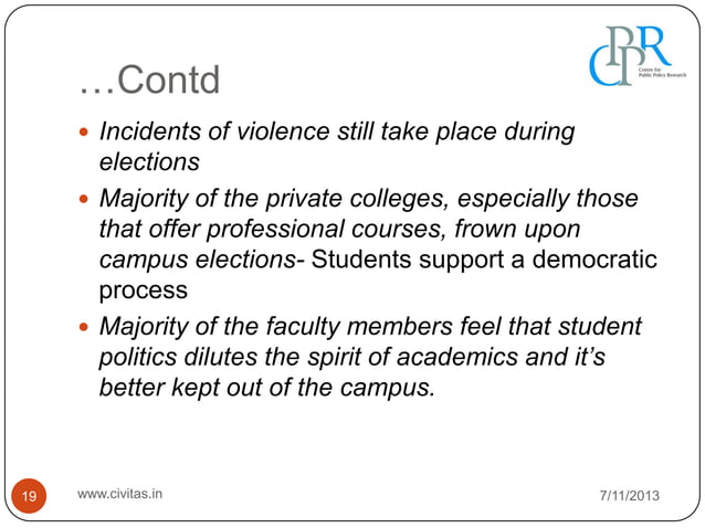 Campus Democracy | PPT
