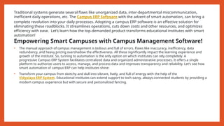 Campus ERP Software Transforming Educational Institutions with Smart ...