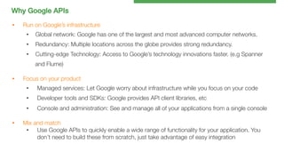 Google APIs for NSBM Students | PPT