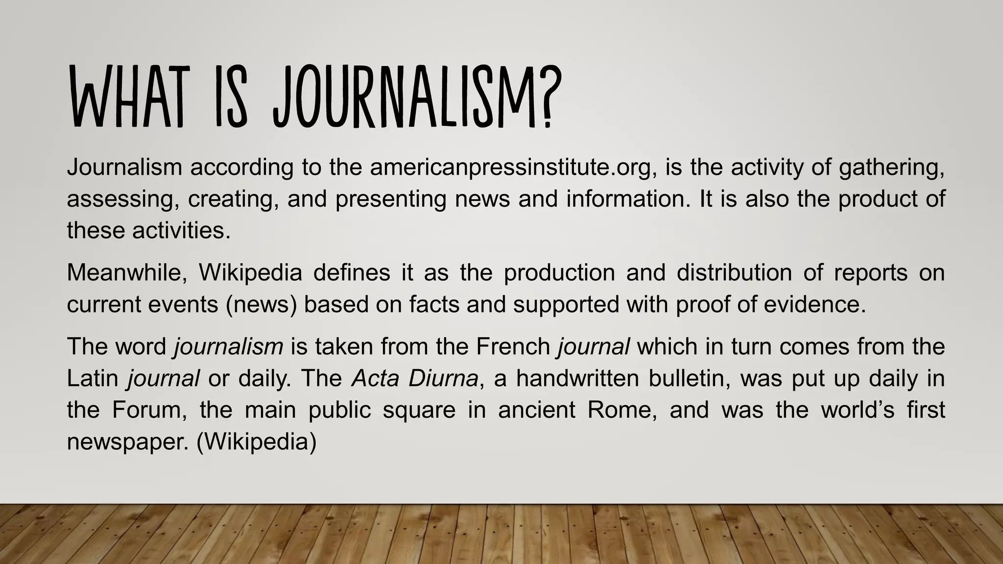 Basics of Campus Journalism | PDF