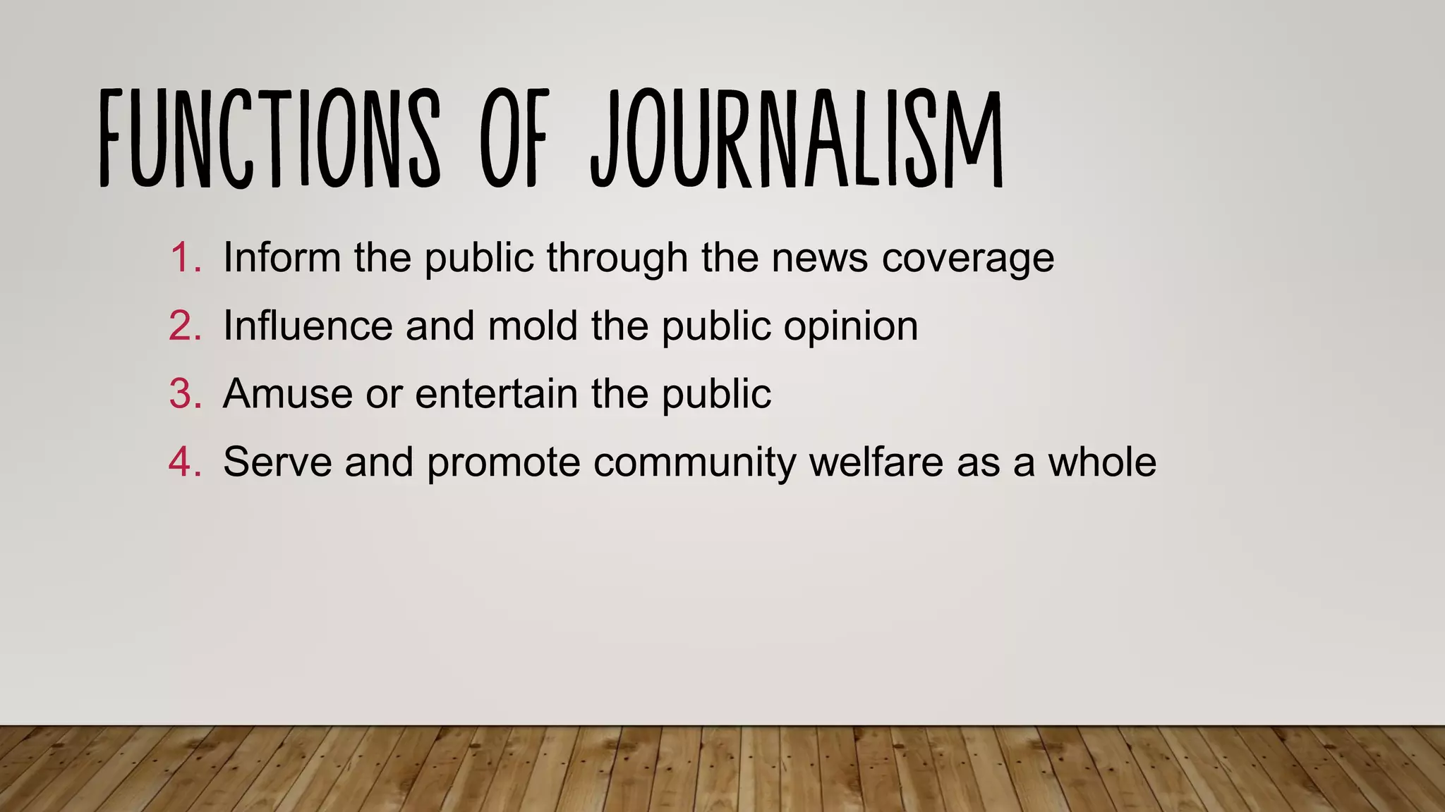 Basics of Campus Journalism | PDF