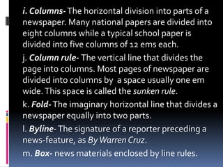 Campus journalism | PPTX