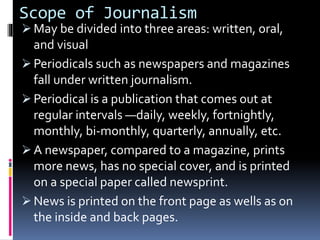 Campus journalism | PPTX