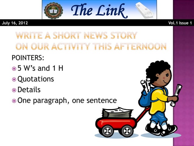 Campus Journalism - News Writing | PPSX