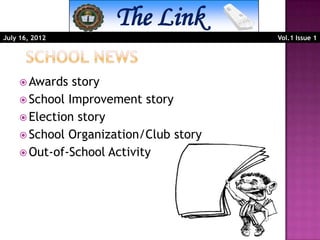 Campus Journalism - News Writing | PPSX