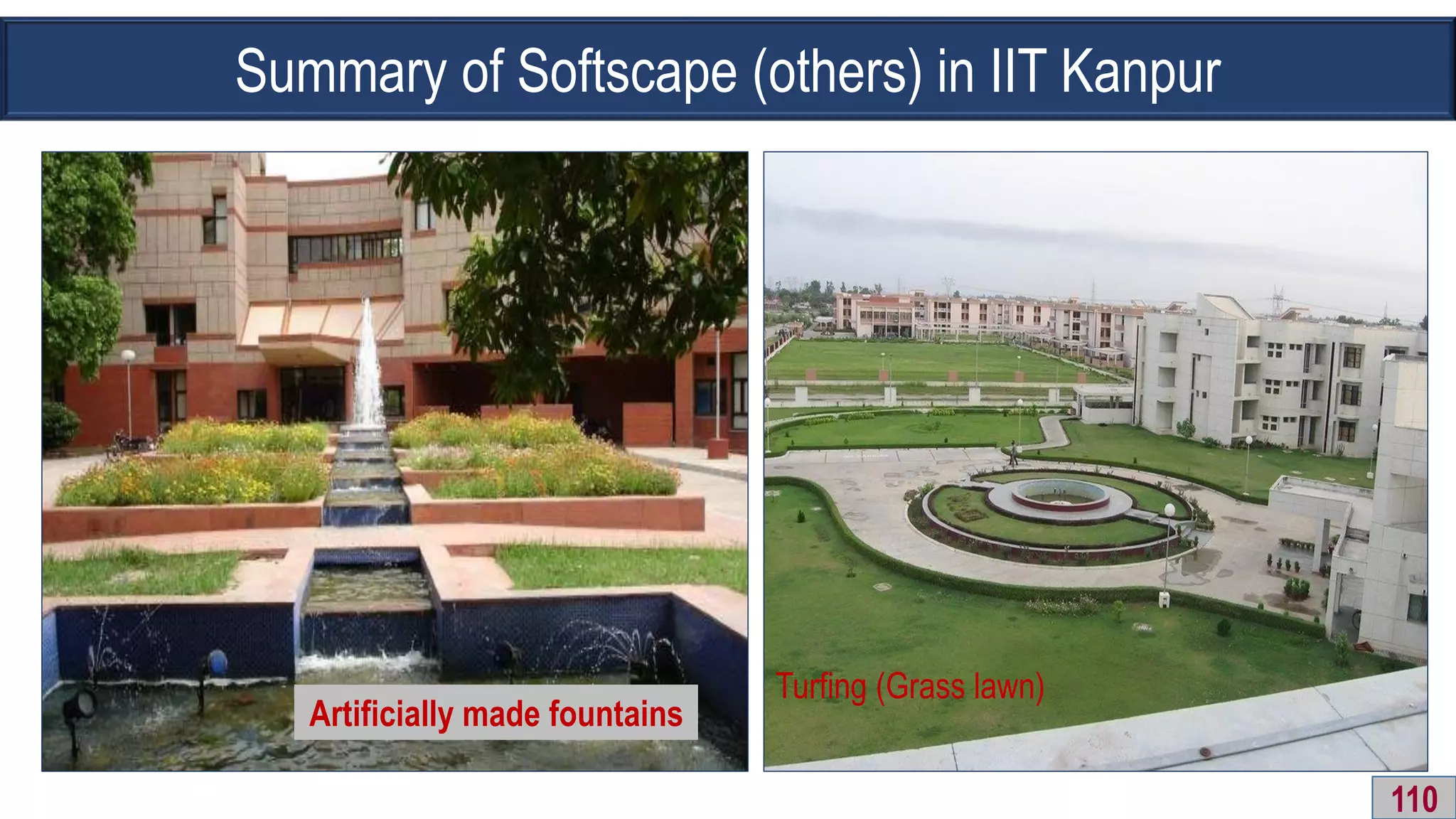 Campus landscaping iitk | PDF