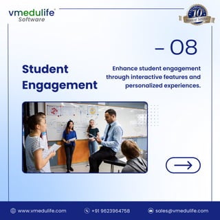 Campus Management System | ERP Higher Education - vmedulife | PDF