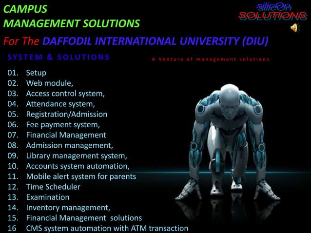 Campus management Solution | PPT