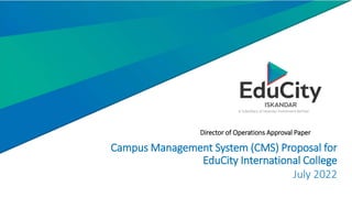 Campus Management System (CMS) Proposal for EIC.pptx