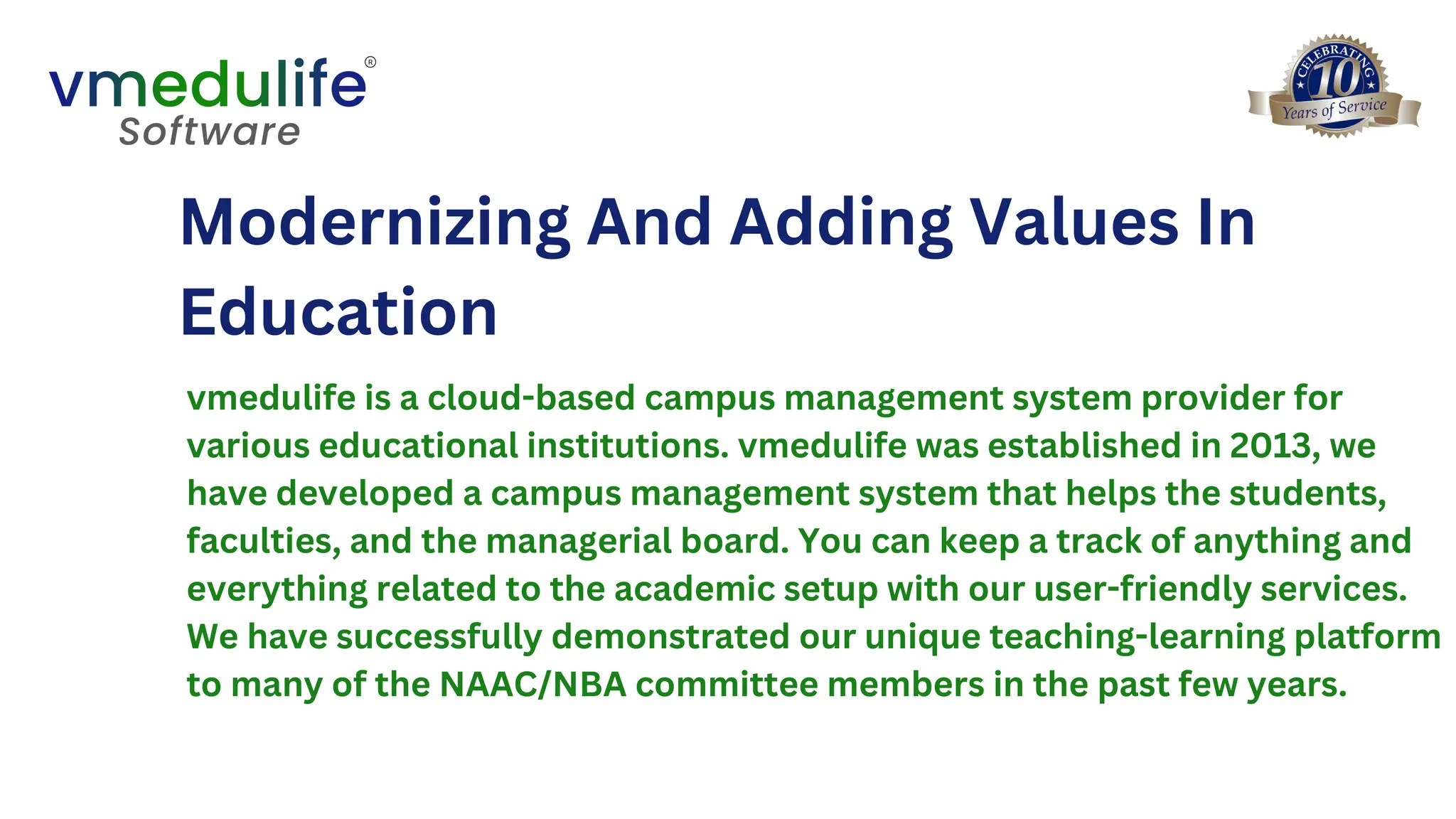 Campus Management System - vmedulife software | PPT