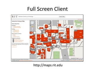 Map Information System and Interactive Campus Map | PPTX | Web ...