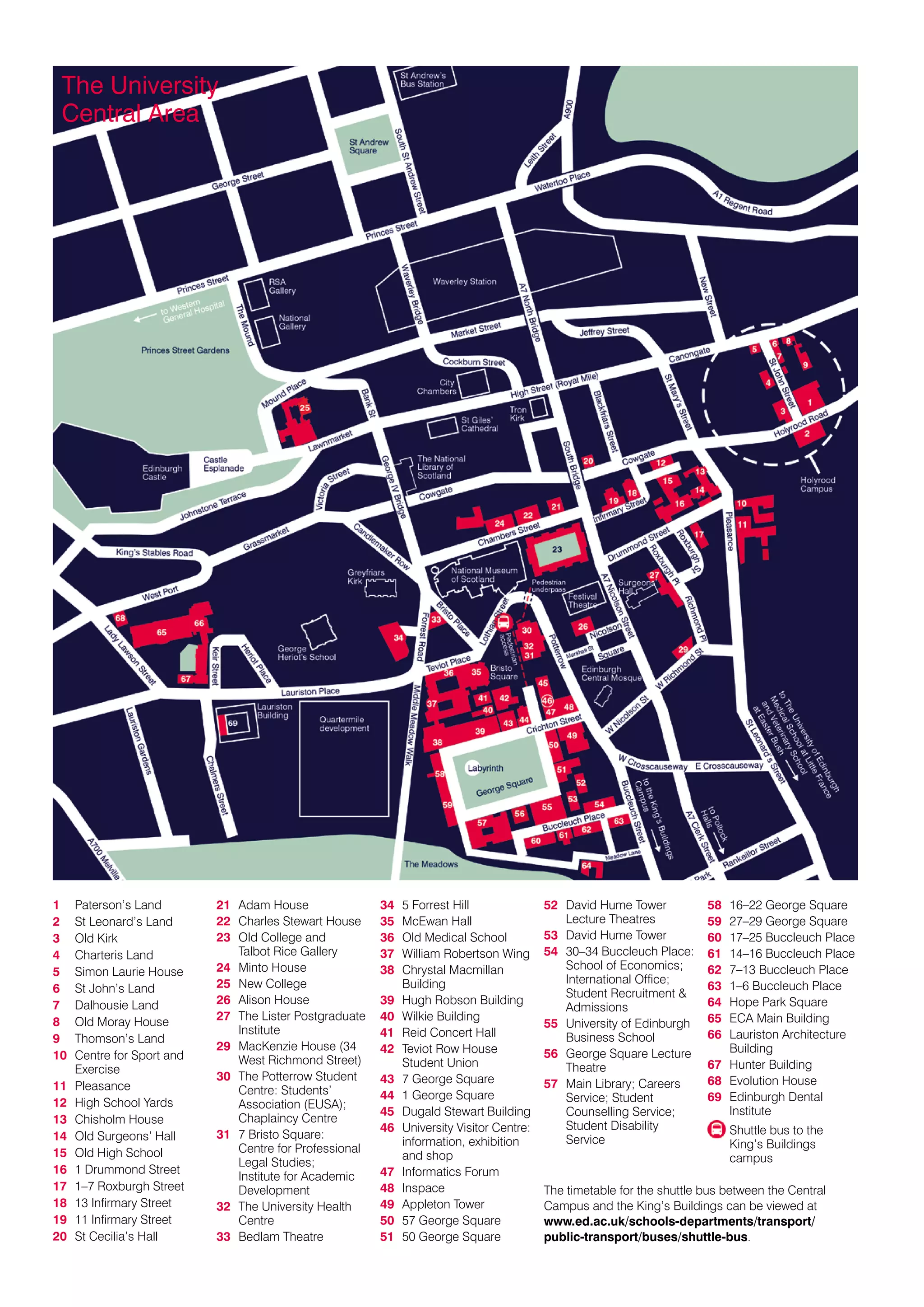 Campus map | PDF