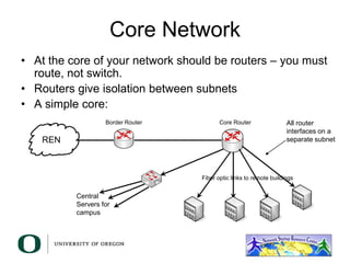 Campus networks best practices core and edges network | PPT