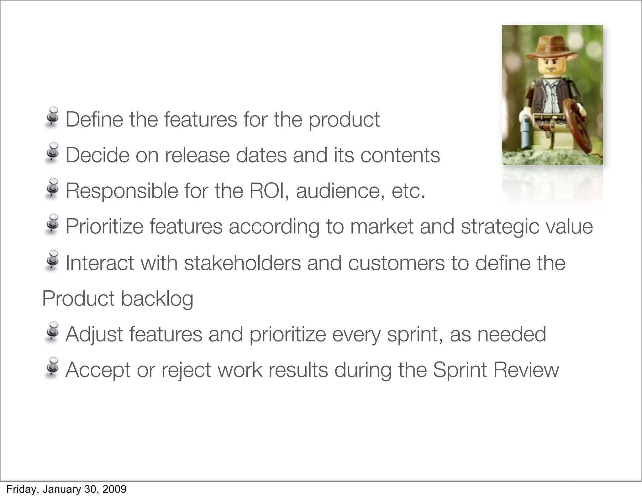 Intro Agile Software Development with Scrum for Campus Party 2009 | PPT