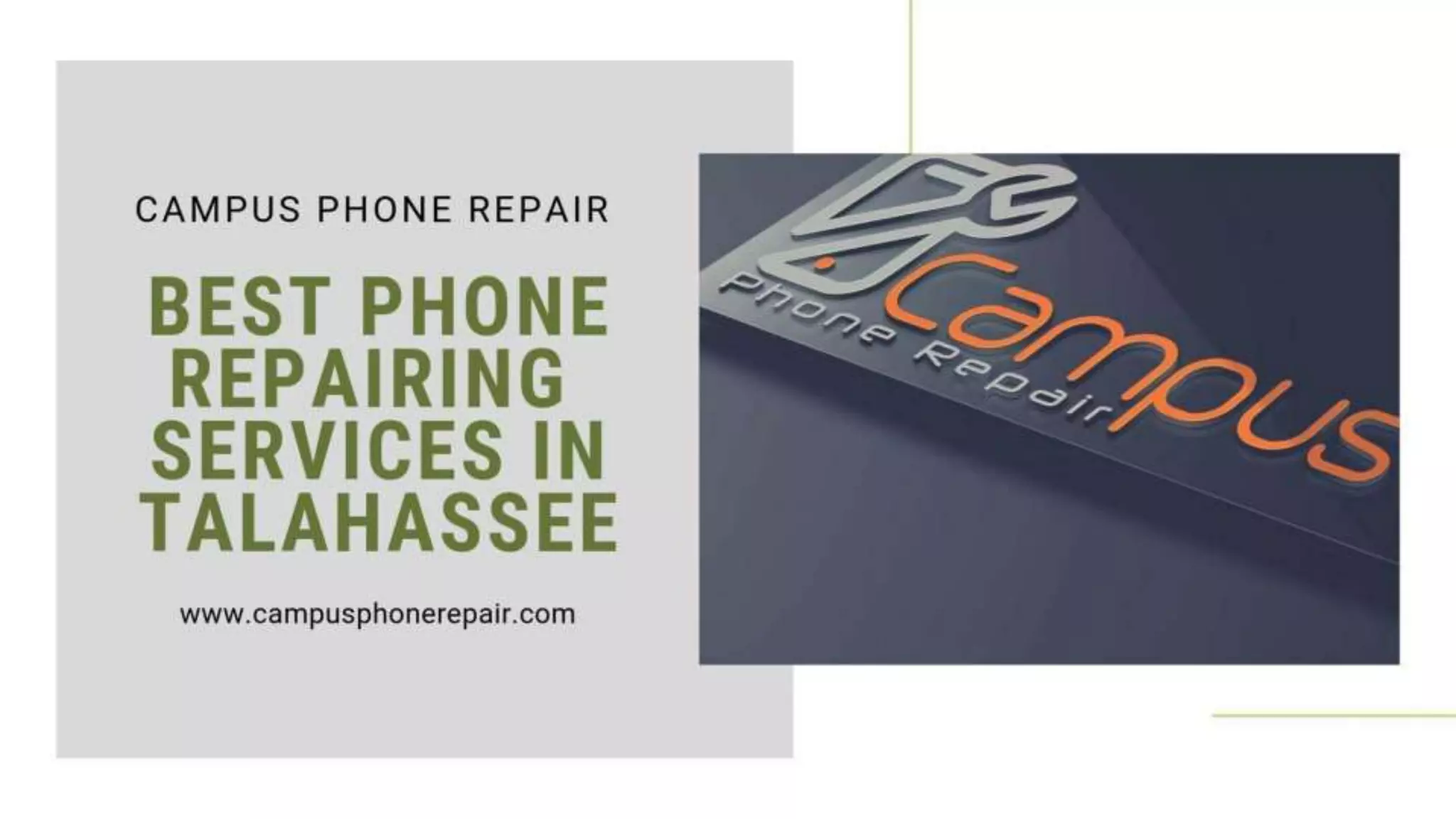Campus phone repair | PPTX