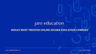 Campus Placement - Brief About Jaro Education.pptx