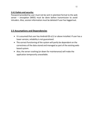 Campus portal for wireless devices srs | PDF