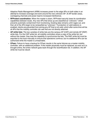 Campus Redundancy Models | PDF