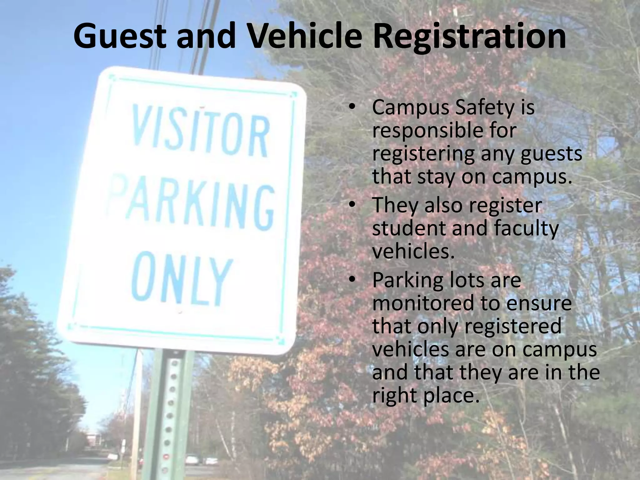 Campus Safety | PPTX