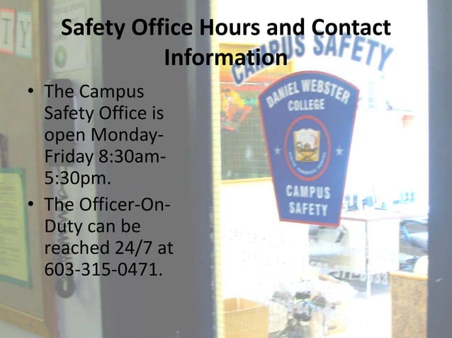 Campus Safety | PPTX