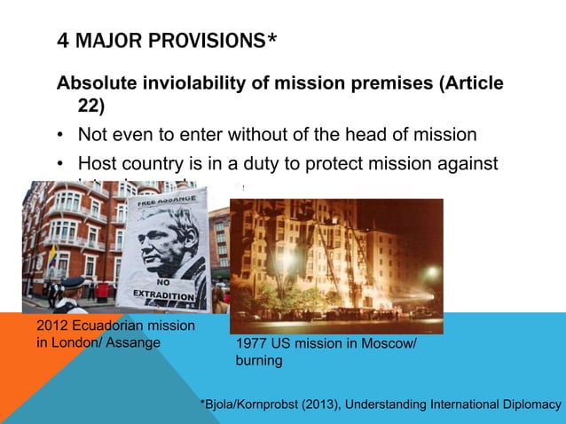Understanding Diplomatic Privileges and Immunities | PPTX