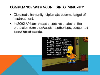 Understanding Diplomatic Privileges and Immunities | PPTX