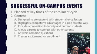 Campus Visit Programs and Best Practices | PPTX | College Planning ...