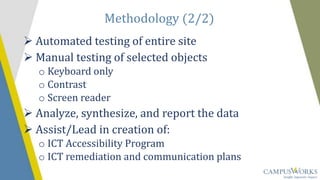 Information and Computer Technology (ICT) Accessibility | PPT