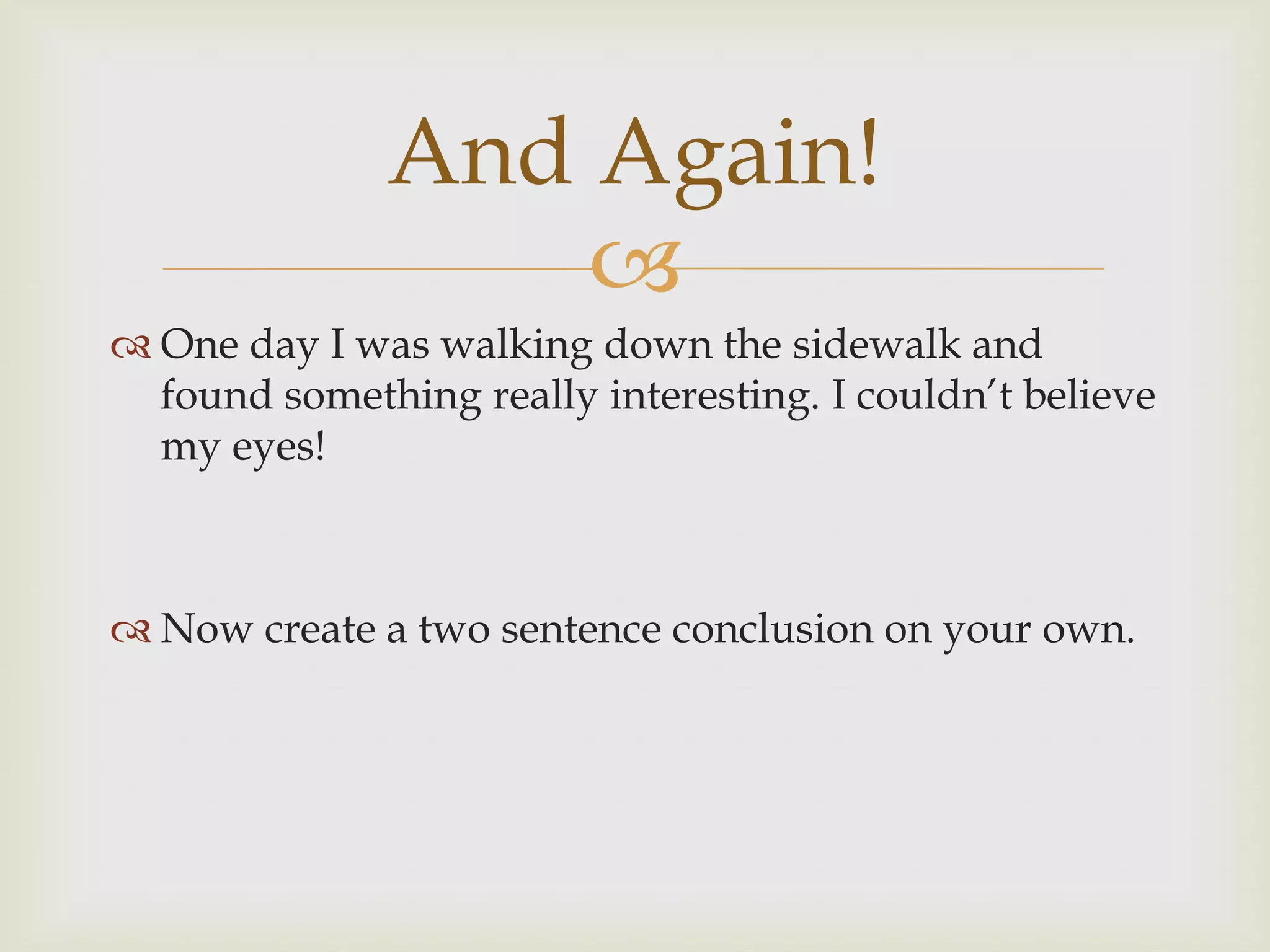 Camp write along lesson | PPT